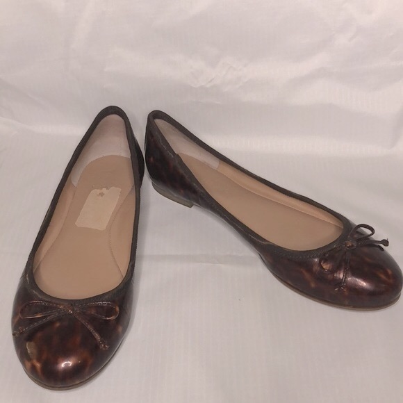 Banana Republic | Shoes | Banana Republic Tortoise Print Ballet Flats ...